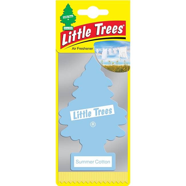 Vectorbrands | LITTLE TREES ΑΡΩΜΑΤΙΚΟ ΔΕΝΤΡΑΚΙ SUMMER COTTON